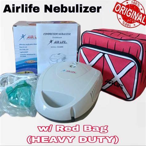 Airlife Nebulizer Heavy Duty W Red Bag Shopee Philippines