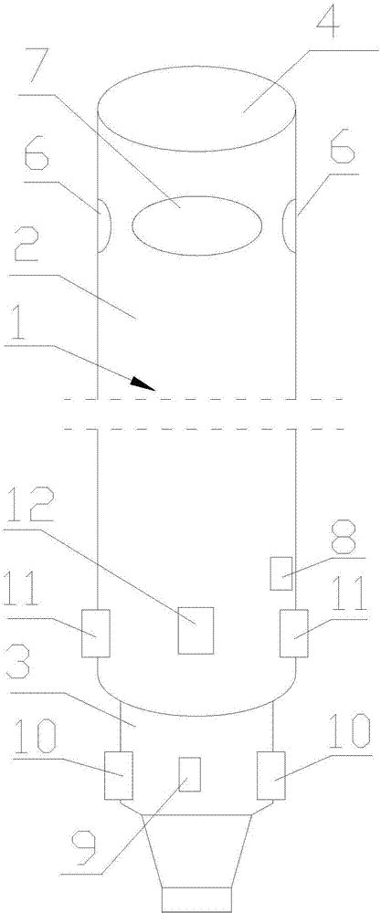 冲洗液可外引流的双套鼻胃管的制作方法