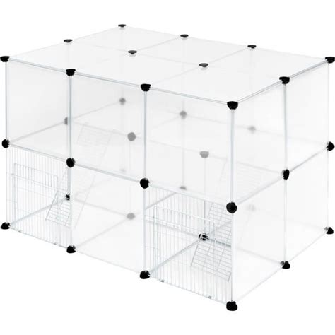 Enclos Lapin Cage Cochon D Inde Enclos Modulable Plastique Cage