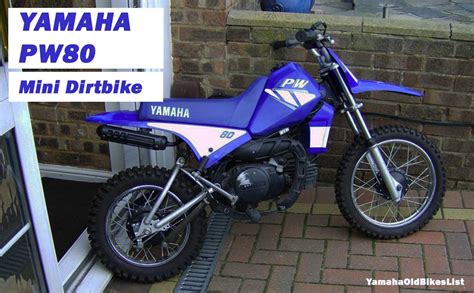 Yamaha Pw80 80 Cc Mini Offroad Yamaha Old Bikes List