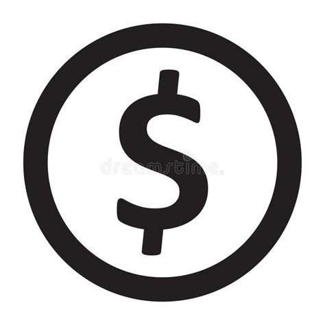 Icono Del Dinero Icono Del Efectivo Ilustración Del Vector