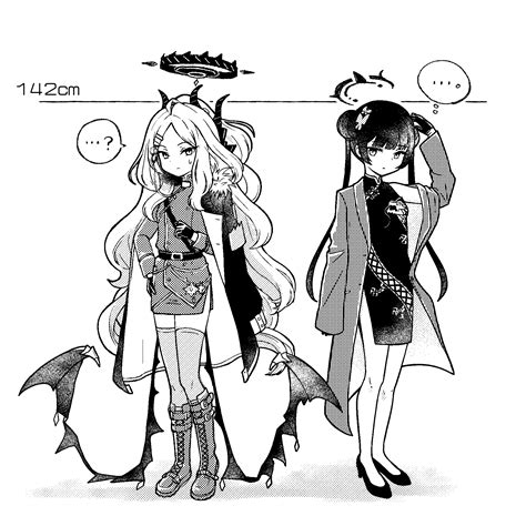 Hina And Kisaki Blue Archive Drawn By Azk2fa Danbooru