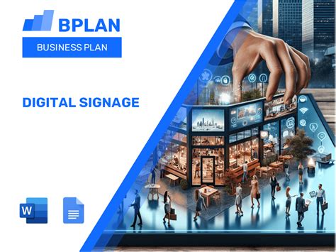 Digital Signage Business Plan Template Business Plans Shop
