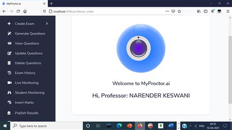 Github Narender Rk10myproctorai Ai Based Smart Online Examination
