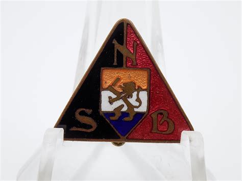 Dutch NSB Party Member Badge Damn Yankee Militaria Sales