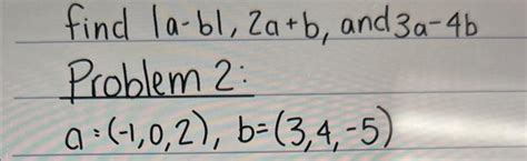 Solved Find Ab A B And A B Problem Chegg
