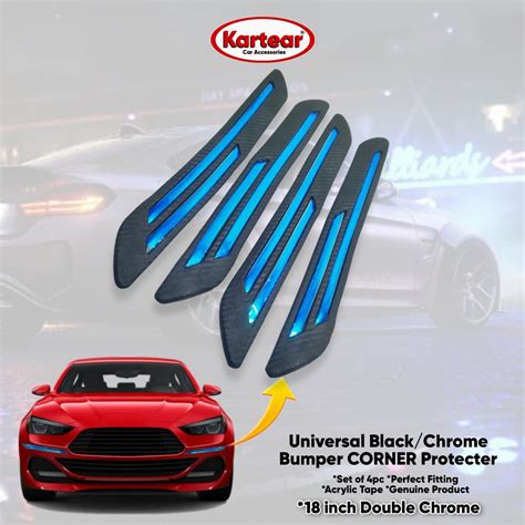 Plastic Black Car Bumper Protector Size 18inch At Best Price In New Delhi