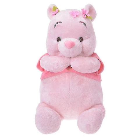 New Sakura Cherry Blossom Pink Pooh Bear Plush Stuffed Toy Dolls 22cm