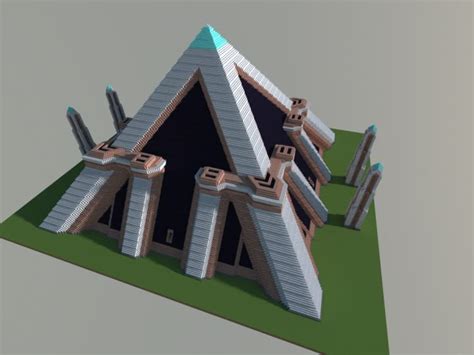 Minecraft Pyramid House