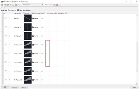 Autodesk Inventor 2023 Bill Of Material Options Micrographics