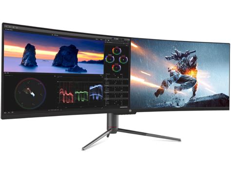 Qsm Curved K Ultrawide Hz Ms Gaming And Office Monitor Q Vision