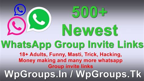 10000 Whatsapp Group Join Whatsapp Group Invite Links 2018 Youtube