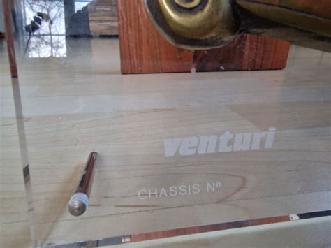 Mvs Venturi Coupé Trophée Bronze Skulptur Sigbé Gilbin Gebraucht In