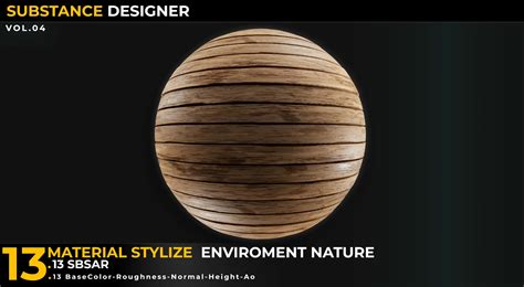 13 Material Stylize Enviroment Flippednormals