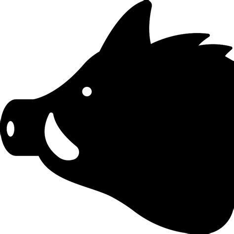 Hog Head Vector Svg Icon Svg Repo