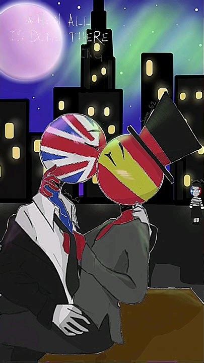 Uk X Spain France Edit Countryhumans Youtube