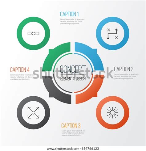 Learning Icons Set Collection Branching Program เวกเตอร์สต็อก ปลอดค่า