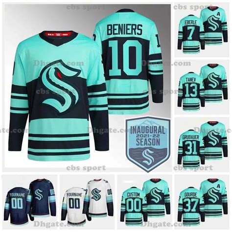 2022 23 Reverse Retro Seattle Philipp Grubauer Jersey Kraken Matty