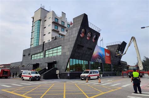 金門消防局攜手水頭港區辦小三通消防演練