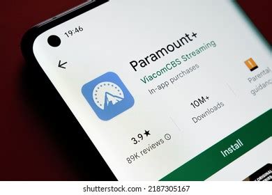 Paramount Plus App Seen Google Play Stock Photo 2187305167 Shutterstock