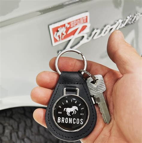 Vintagebroncos 🔑 Classic Car Keys Meets Modern Car
