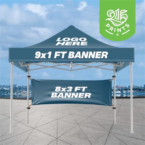 Brand Awareness Potential What Size Banner For 10x10 Tent