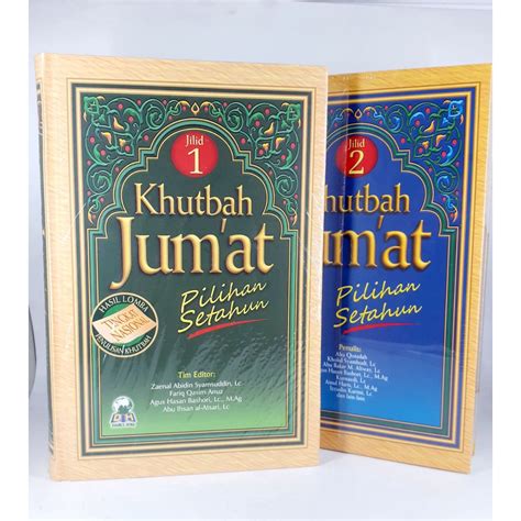 Jual Buku Khutbah Jum At Pilihan Setahun Jilid 1 2 Darul Haq Shopee