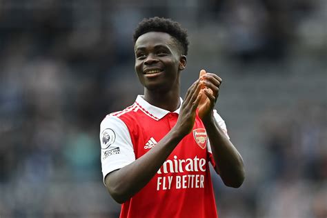 Sensational Saka Topped Several Stats Among Wingers In The Premier