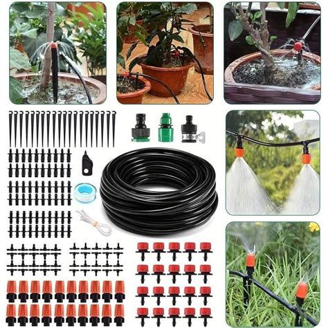 Kit d irrigation goutte à goutte pour jardin et serre haute qualité et économie d eau