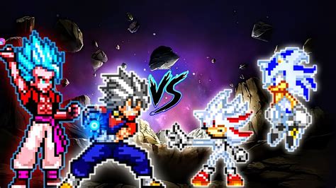 Vegito OP Gogeta OP VS Shadic OP Seelkadoom V OP In Jump Force Mugen YouTube