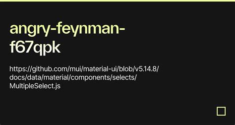 Angry Feynman F Qpk Codesandbox Angry Feynman F Qpk Codesandbox