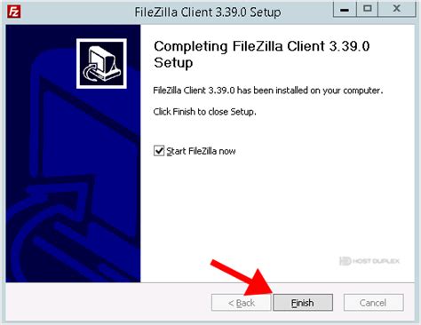 How To Install The Ftp Client Filezilla On Windows Host Duplex Knowledgebase