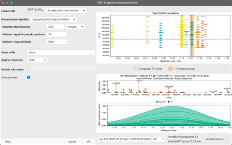 Gc Ei Spectral Deconvolution Mzmine Documentation