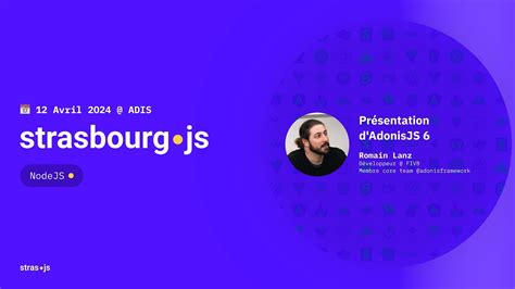 Présentation Dadonisjs 6 Par Romain Lanz Youtube