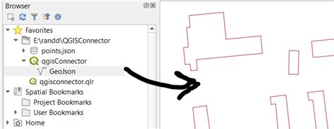 Saving Added Geojson Data In The Browser For Future Use In Qgis