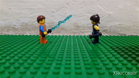Emmet Vs Rex A Lego Games And Lego Stop Motion Short Film Youtube