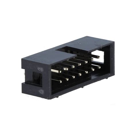 Socket Idc Male 14 Pins Tht Gold Plated 2 54mm