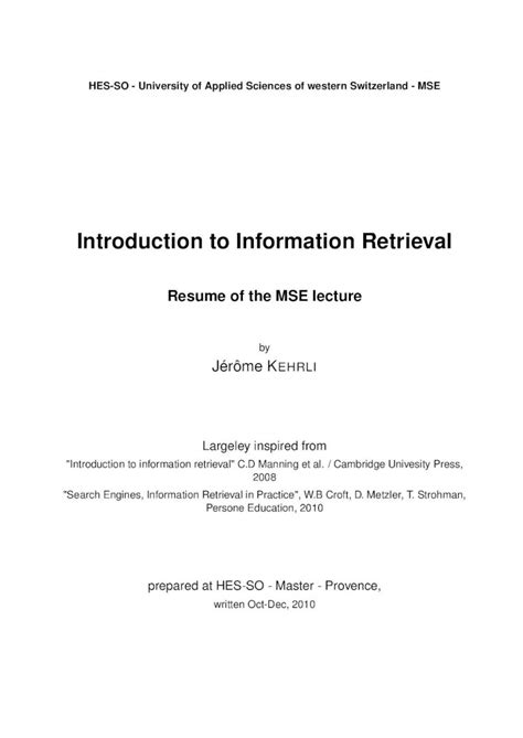 pdf introduction to information retrieval niceideas ch