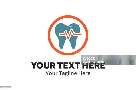 독특한 치과 간단한 로고 창조적 인 디자인으로 플랫 스타일 치과 의사 정체성과 지역 사회를위한 치과 로고 창조적 인 디자인