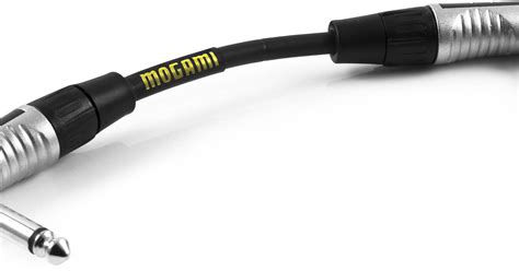 Mogami CorePlus 1 4 TS Right Angle Male To 1 4 TS MCPGPRR05
