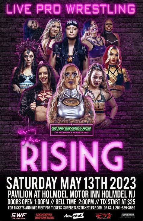 SWF Live LLC On Twitter Be There For SWW The Rising On Saturday
