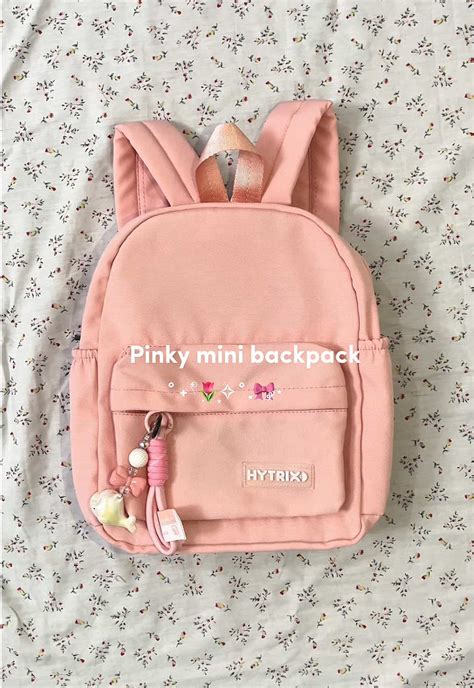 Tas Ransel Mini Pink Aesthetic Untuk Sekolah Tiktok