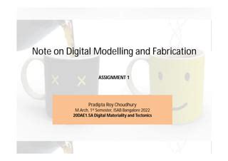 Digital Modelling Fabrication Pdf