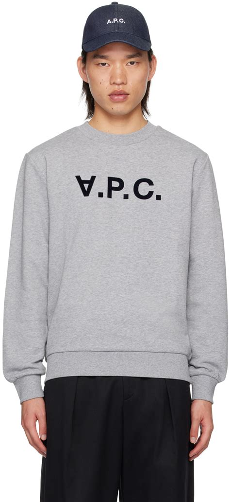 Apc Gray Standard Grand Vpc Sweatshirt Ssense