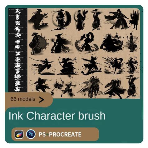 Free Download Procreate Dry Ink Brushes Procreate Brushes