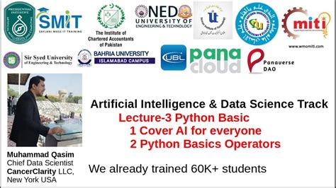 Lecture Python Basic Youtube