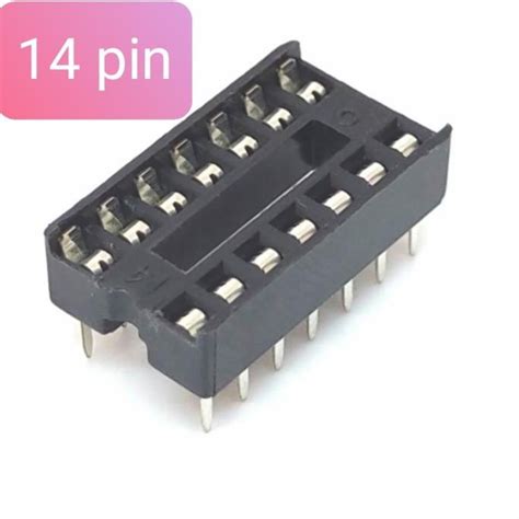 Jual Soket Ic 14p Soket Ic 14pin Socket Ic 2x7 14pin Muri33l Kualitas Baik Shopee Indonesia