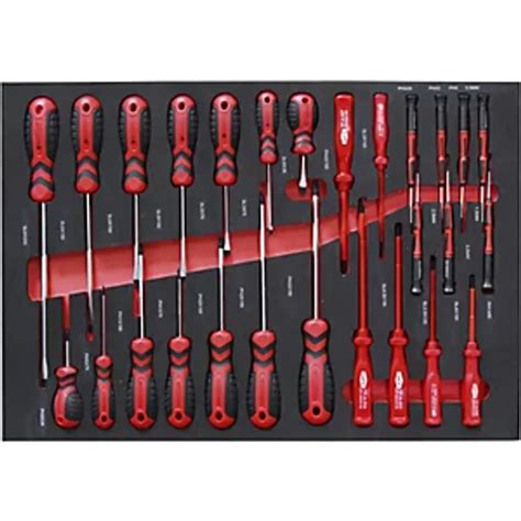 Shop Tool Shadow Boards Screwdriver Set 21 Piece Zoro Uk Business