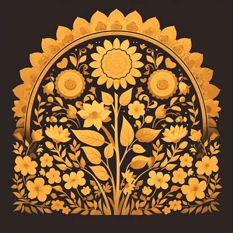 Traditional Patterns Of Khyber Pakhtunkhwa Pakistan Premium Ai