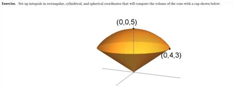 Solved Exercise Set Up Integrals In Rectangular
